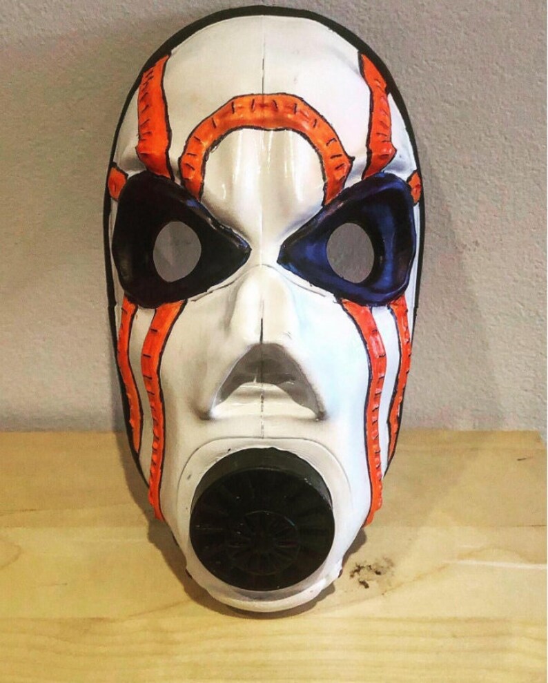 Borderlands Psycho Wearable Mask Fan Art 3D Printed Cosplay - Etsy