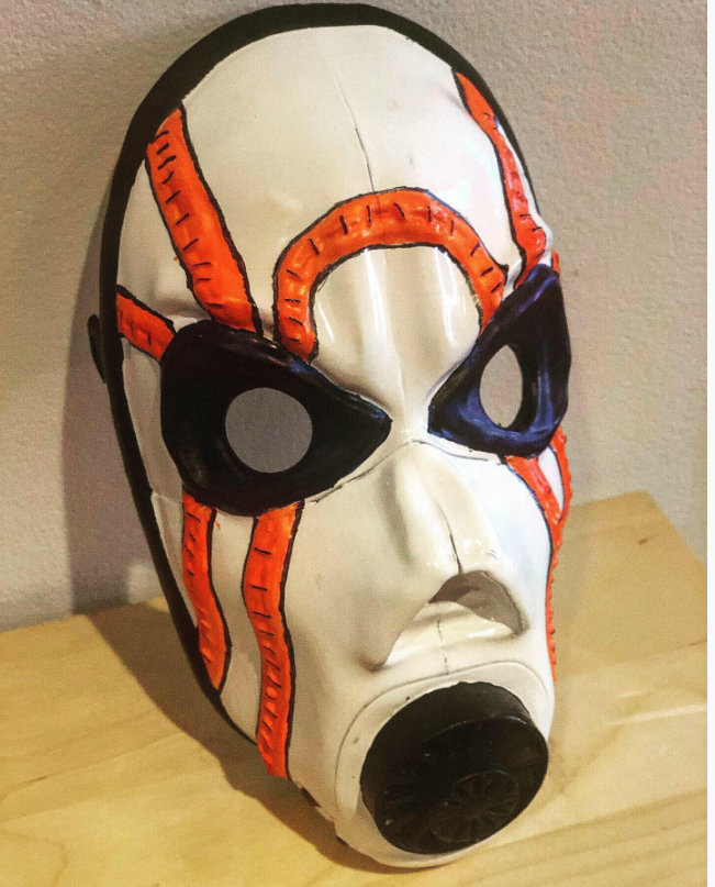 Borderlands Psycho Wearable Mask Fan Art 3D Printed Cosplay - Etsy