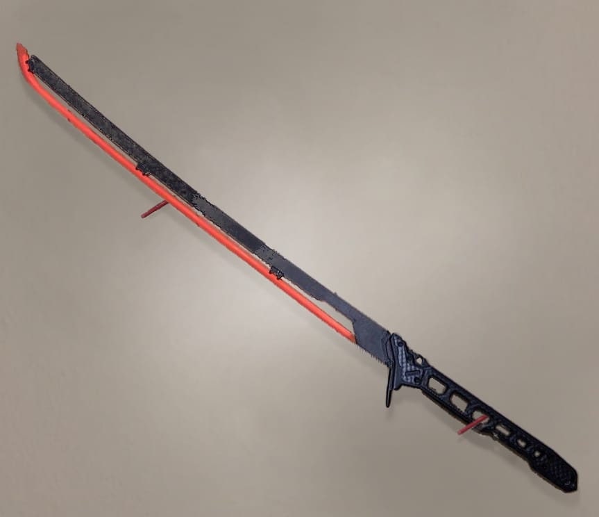Cyberpunk 2077 Arasaka Thermal Katana Schwert Cosplay 3D - Etsy Schweiz