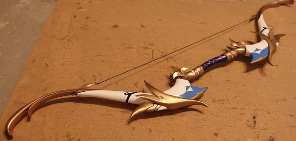 Genshin Impact Favonius Warbow Replica 3D Printed - Etsy