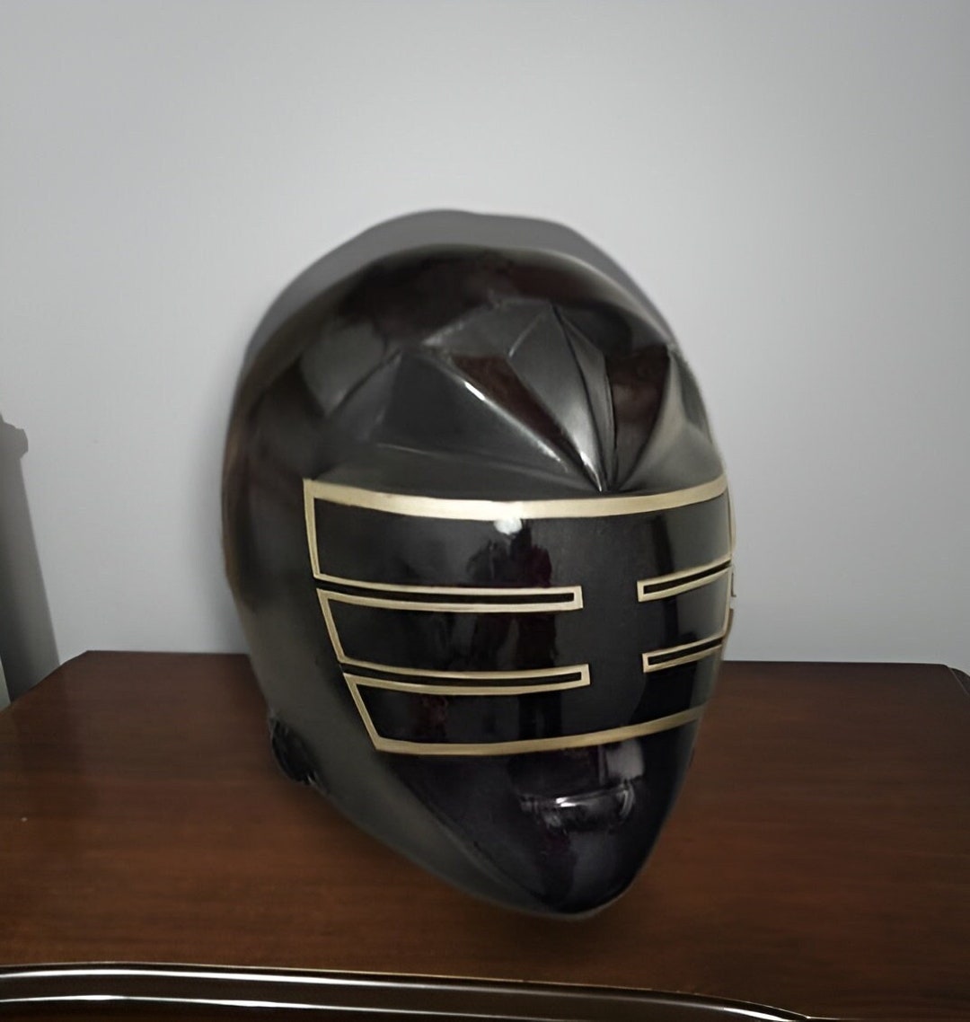 MMPR Gold Zeo Power Ranger Helmet Cosplay 3D Printed Fan Art - Etsy