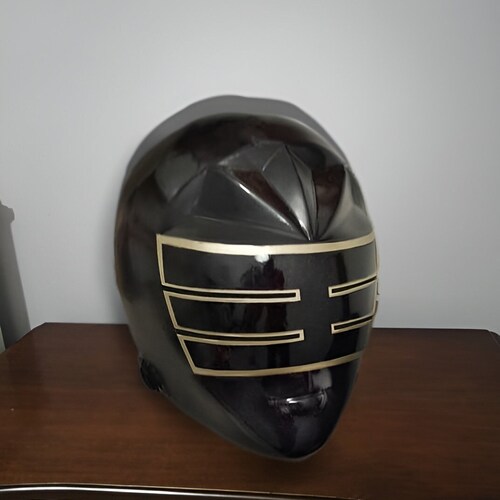 MMPR Gold Zeo Power Ranger Helmet Cosplay 3D Printed Fan Art - Etsy