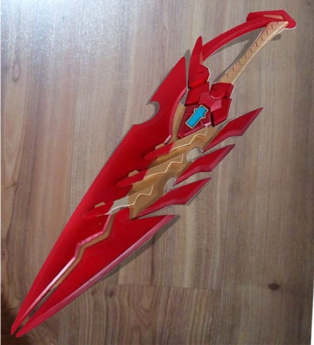 Xenoblade Pyra Sword Cosplay 3D Printing Fan Art - Etsy