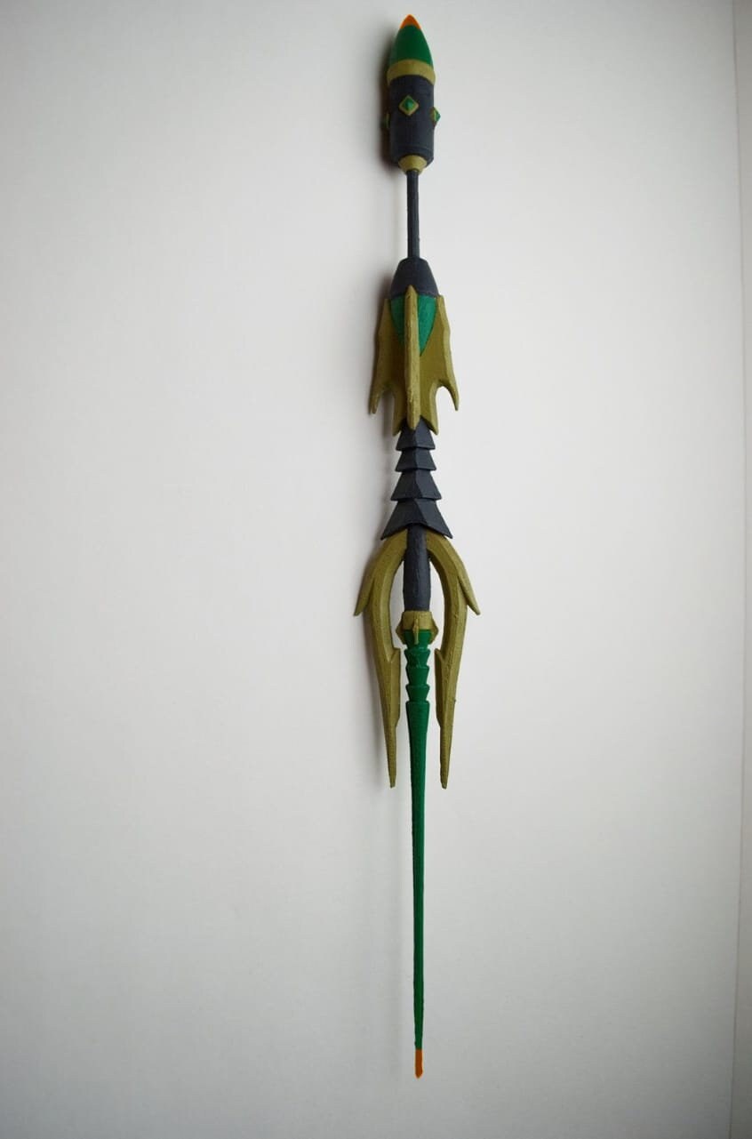 Monster Hunter Lance Fan Art 3D Printed Cosplay - Etsy