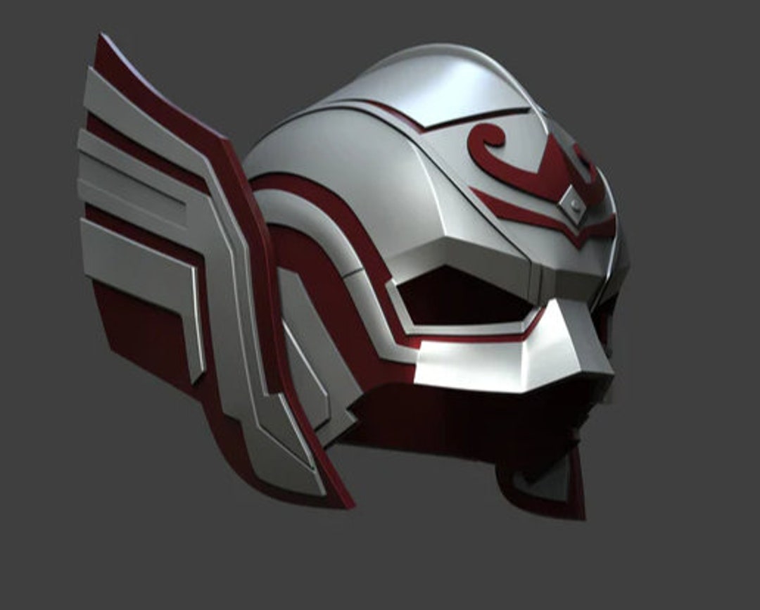 Lady Thor Helmet Replica 3D Printed - Etsy