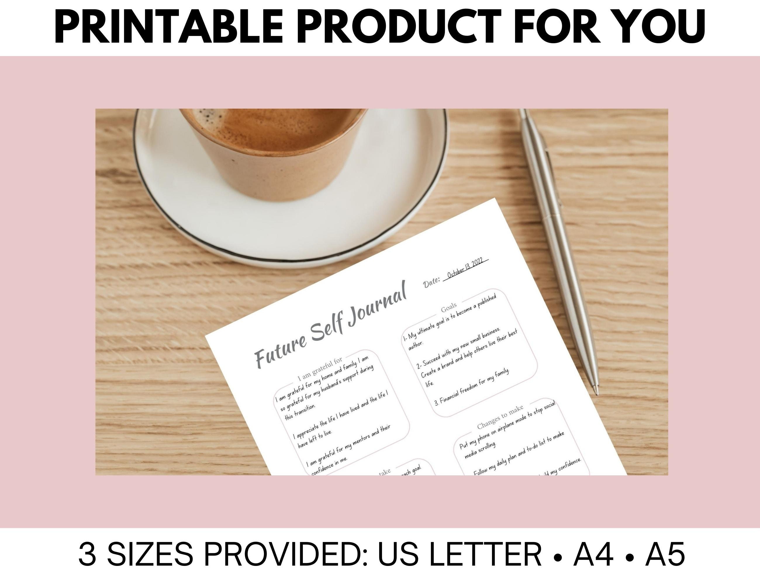 Future Self Journal Printable - Etsy
