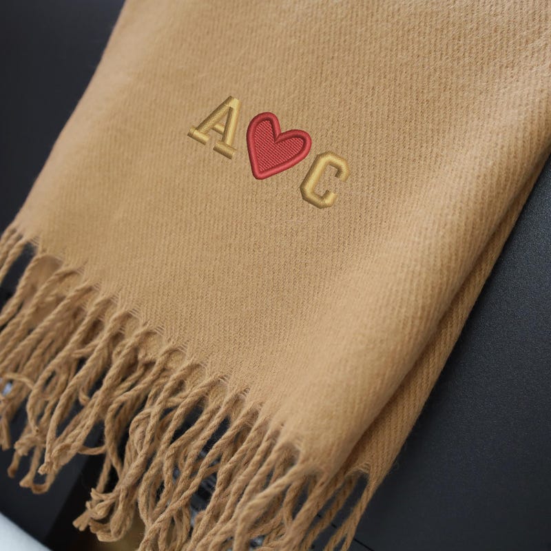 Personalized Scarf - Etsy