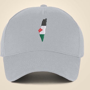 Palestine Cap, Palestine Map Embroidered Hat, Palestine Baseball ...