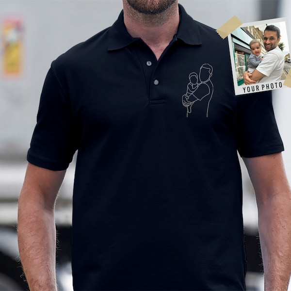 Custom Portrait Polo - Etsy