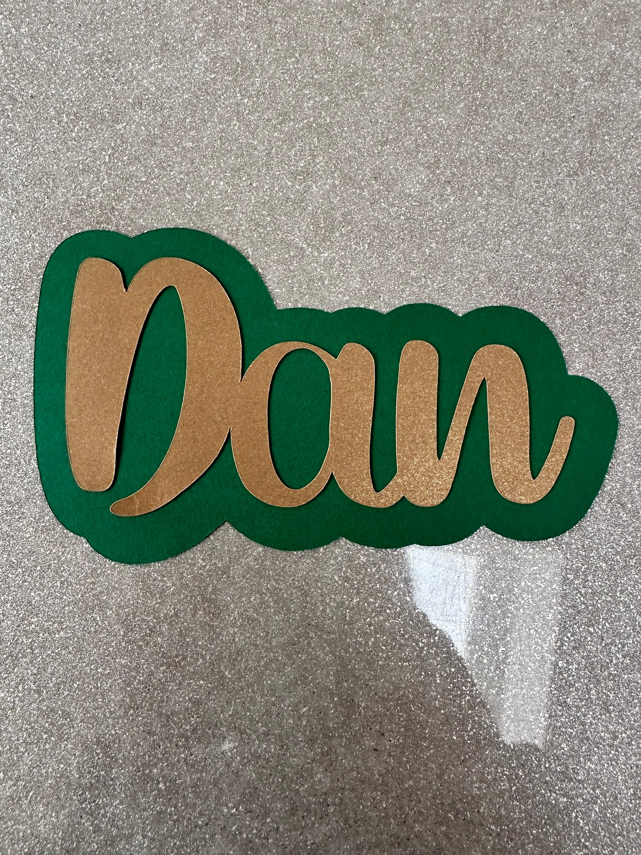 Personalised Name in Cursive Font With OFFSET School - Etsy Australia