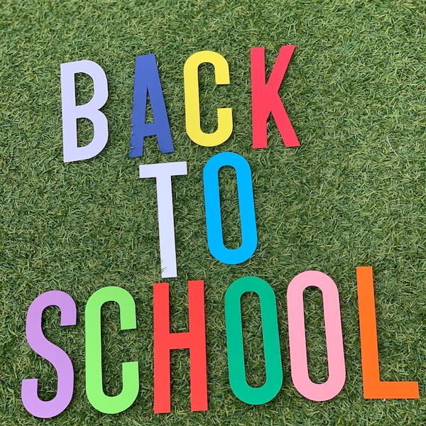 Cardboard Letters Sign - Etsy UK