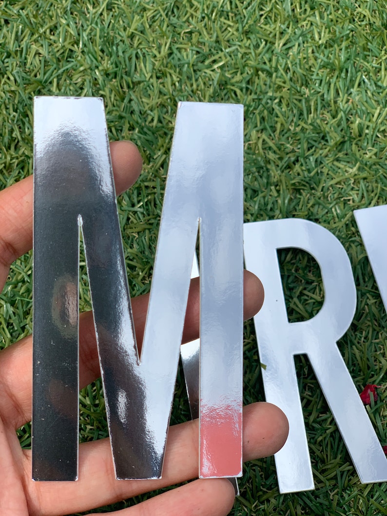 4 Inch Tall Shiny Gold Letters/numbers Die Cut - Etsy