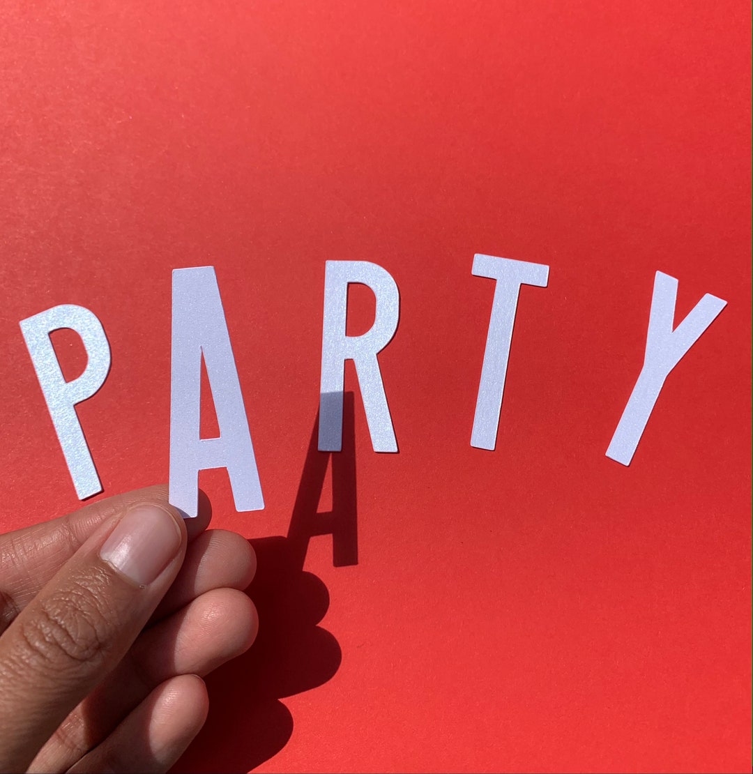 2" Cardstock Die Cut Letters & Numbers: DIY Banners, Classroom Decor - Etsy