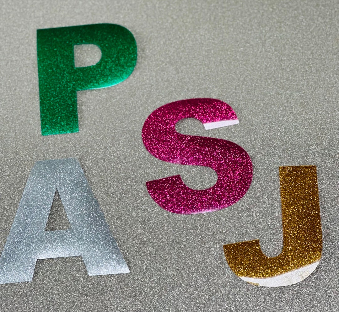 Heat Transfer Iron on Vinyl Letter/number, DIY Personalised/customised ...