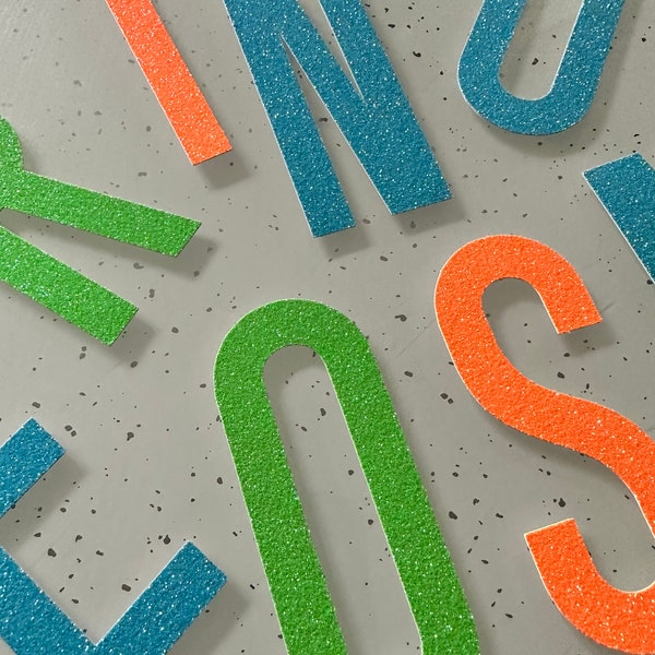 Chipboard Letters - Etsy