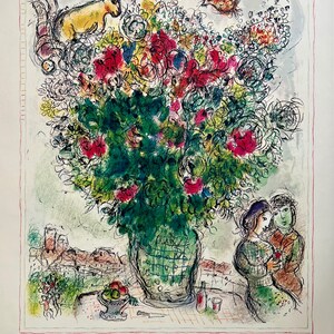 Marc Chagall Lithographic Poster (1978) – Rare Original, Musée D'art ...