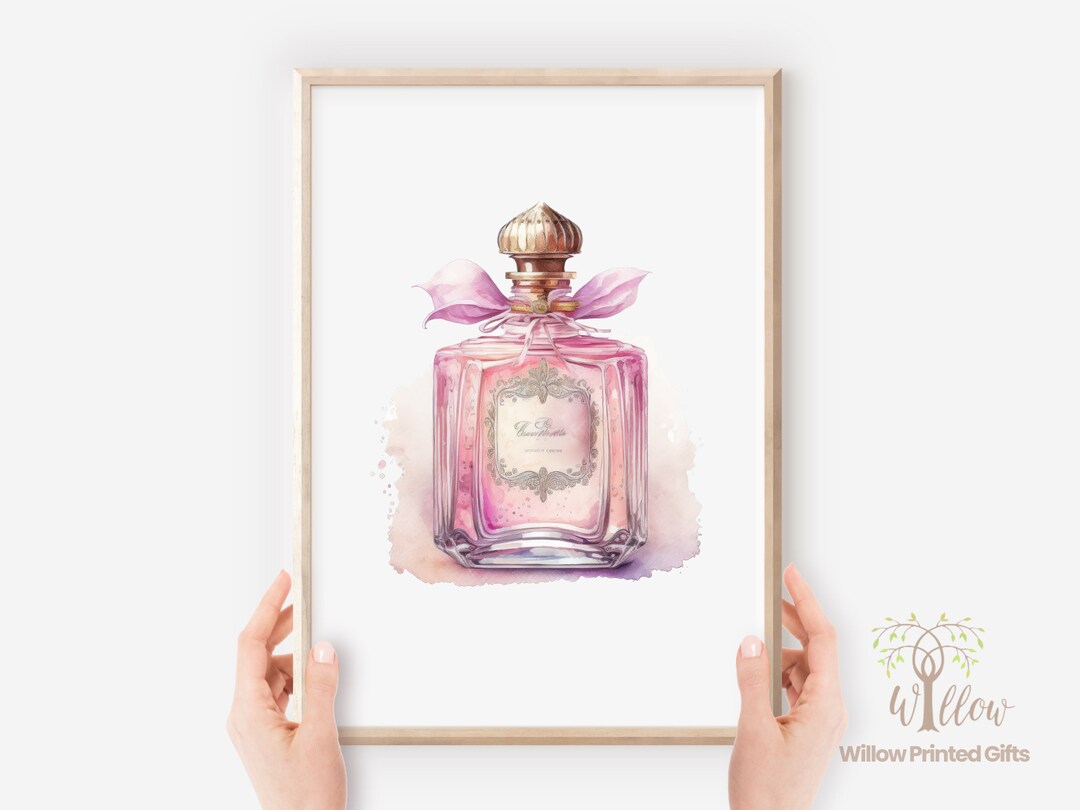 Perfume Print, Fragrance Art, Perfume Lover, Perfume Illustration ...