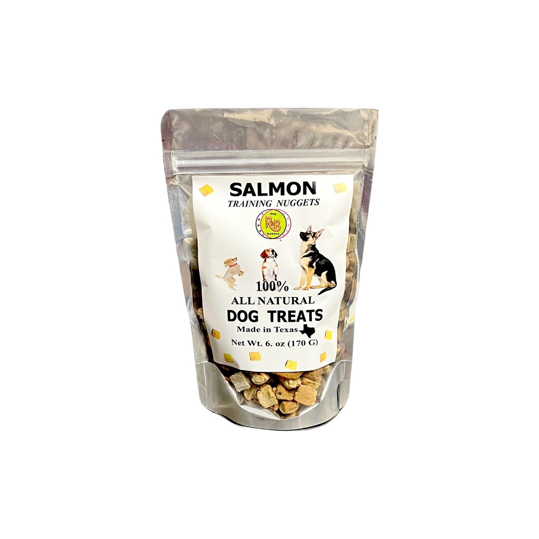 Salmon Training Nuggets Dog Treats - Etsy