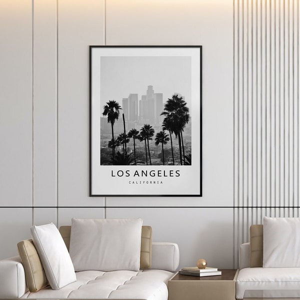 Los Angeles Print - Etsy