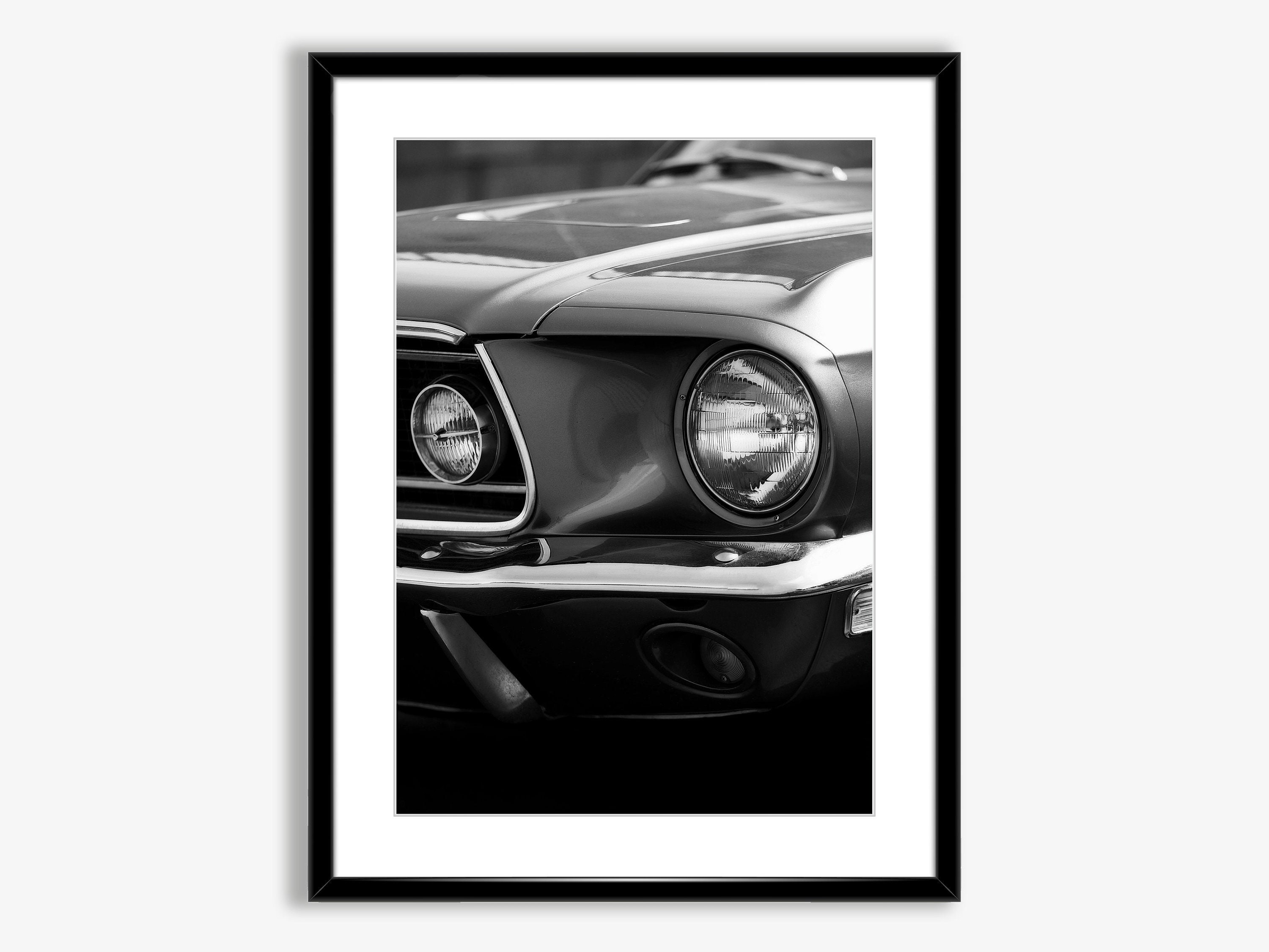 Ford Mustang Poster Digital Downloadford Mustang Wall - Etsy