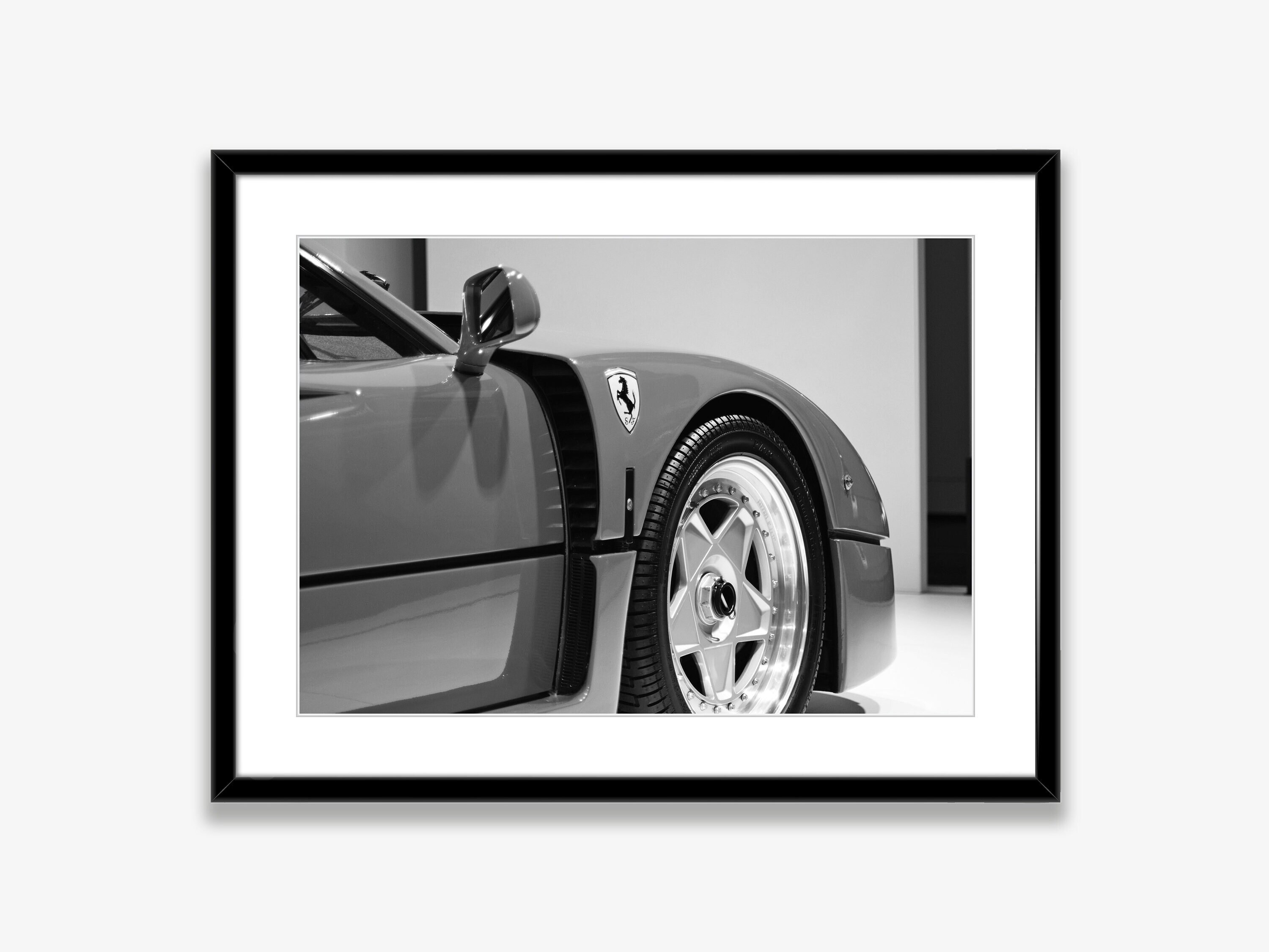 Ferrari F40 Rear View Poster Digital Downloadvintage Ferrari - Etsy