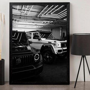 Iconic Mercedes G Wagon Poster Digital Download,printable Mercedes G ...