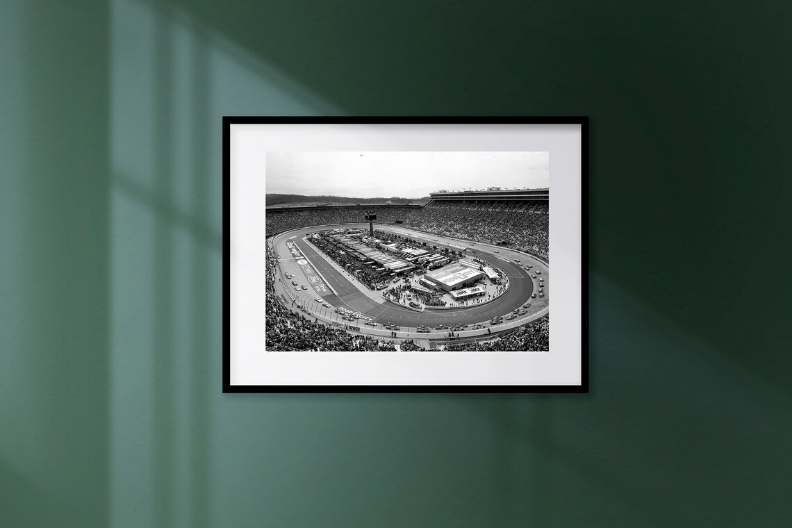 Nascar Race Track Print Digital Downloadcar on the Track - Etsy