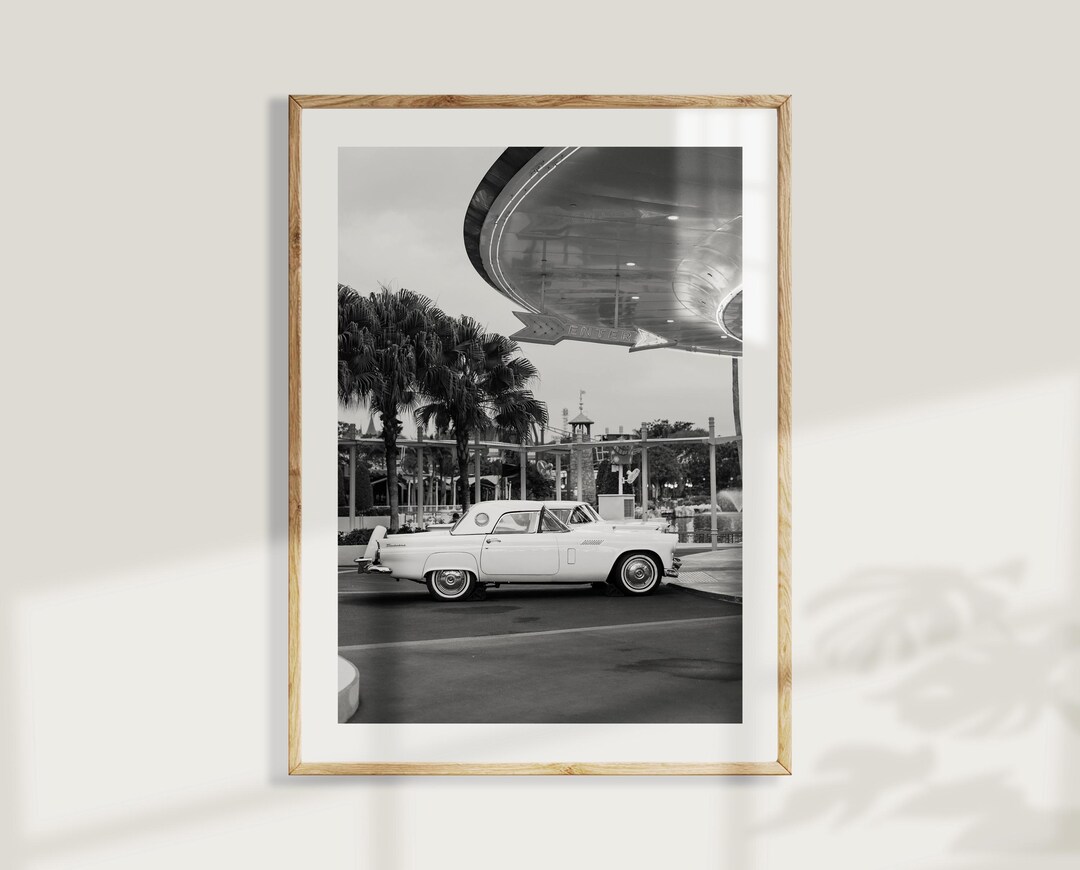 Printable Classic Car Photo Poster Digital Download,retro Car Photograh ...