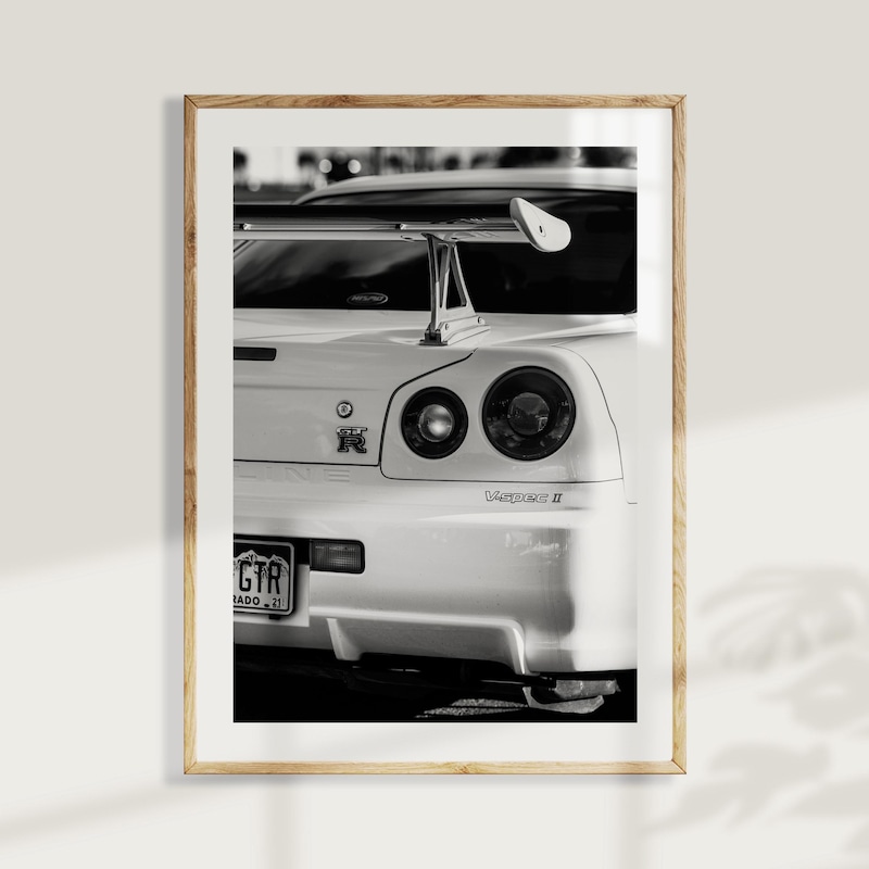 Nissan Gtr R34 Poster - Etsy