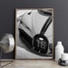 Close up Bugatti Poster Digital Download,black and White Iconic Bugatti ...