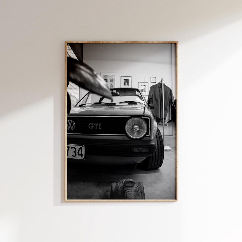 Vw Golf Gti Posters - Etsy
