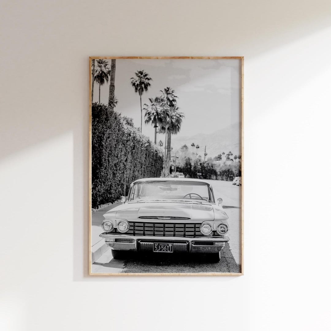 Printable Classic Car Poster Digital Download,vintage Car Photo Print ...