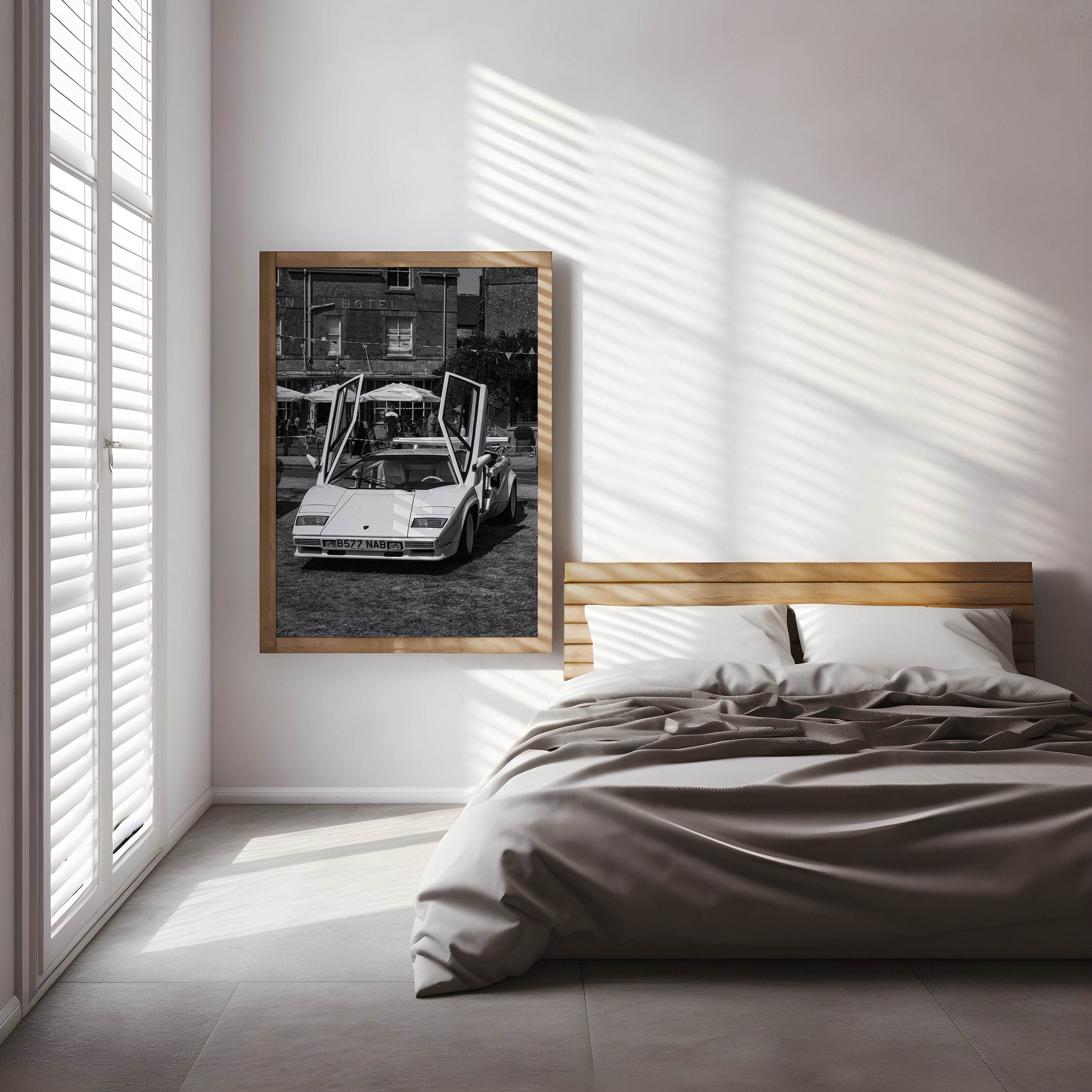 Lmbrgn Countach Poster,printable Lmbrgn Photo, Vintage Italian Sport ...