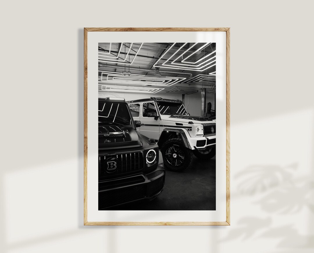 Iconic Mercedes G Wagon Poster Digital Download,printable Mercedes G ...