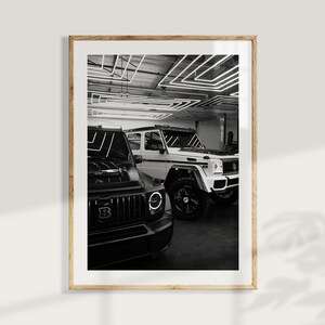 Iconic Mercedes G Wagon Poster Digital Download,printable Mercedes G ...