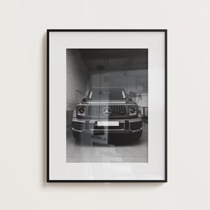 Mercedes G Class Poster Digital Download,mercedes G Wagon Print,black ...