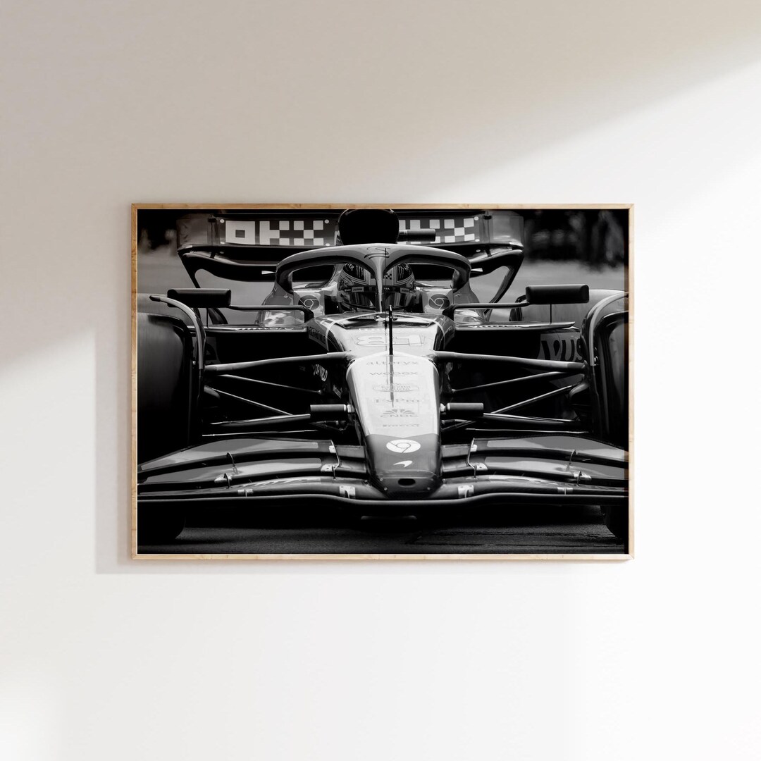 Piastri Poster, F1 Wall Art, Race Car Print Download, Formula Mclren ...