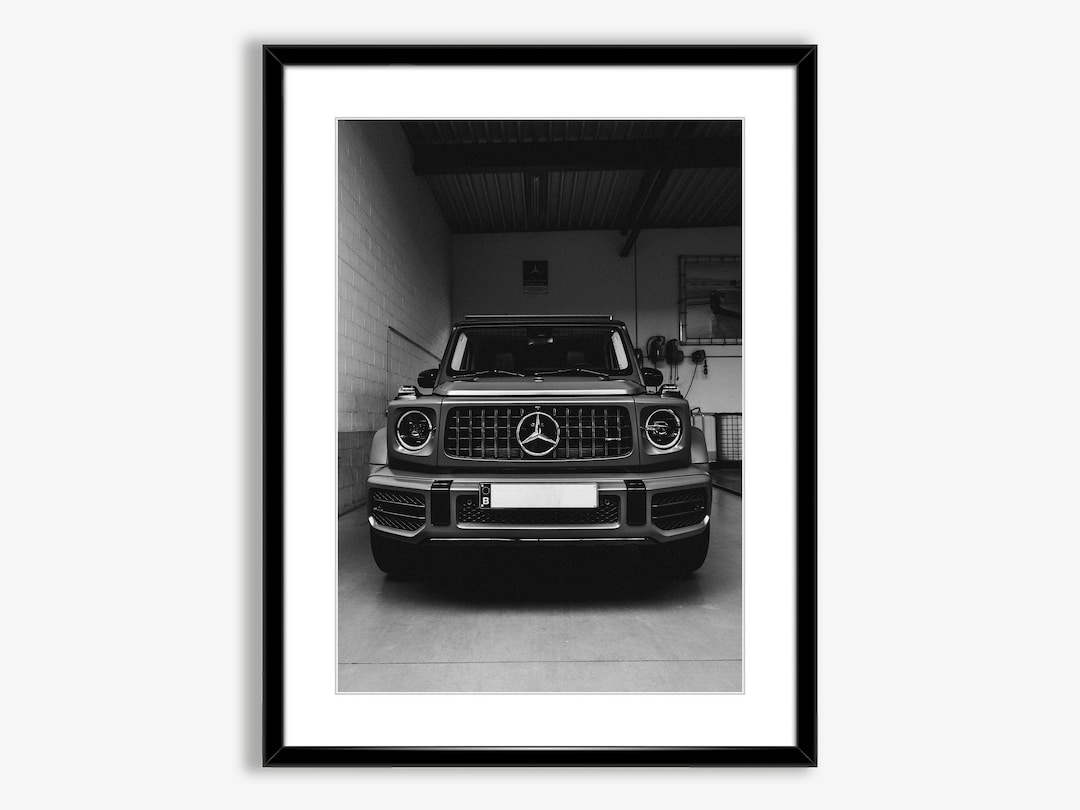 Mercedes G Class Poster Digital Download,mercedes G Wagon Print,black ...