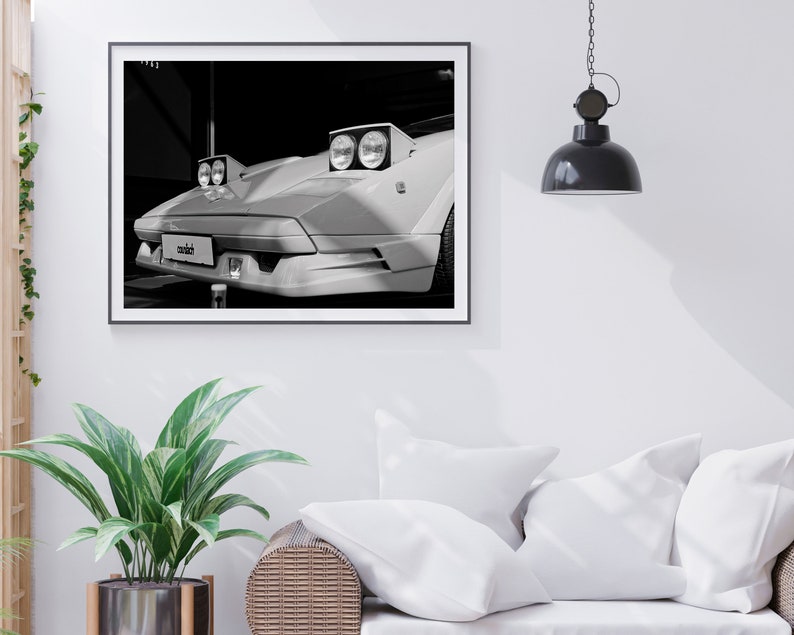 Printable Lamborghini Countach Photo Poster,black and White Vintage ...