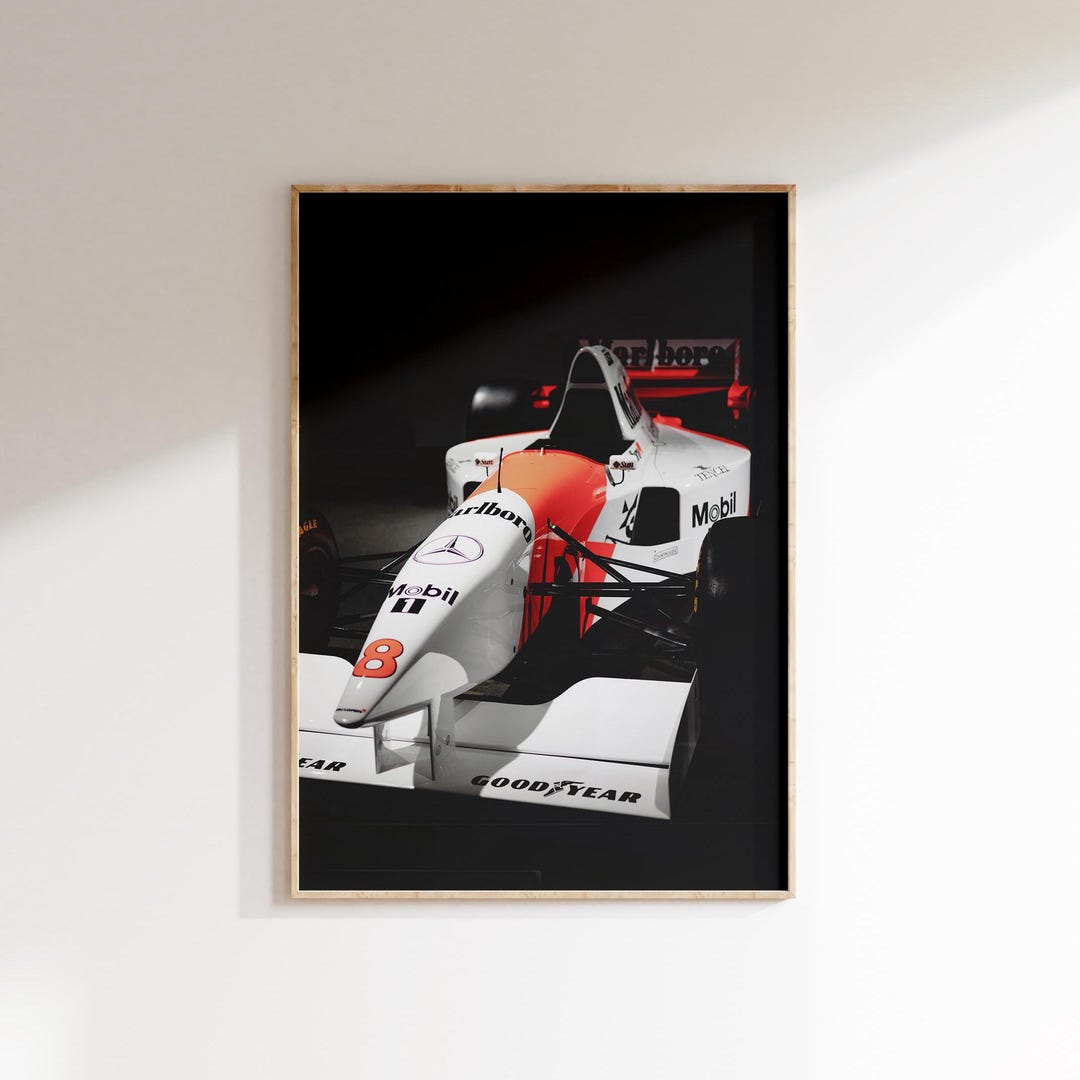 Retro Formula 1 Car Print Digital Download,close up Formula 1 Racing ...