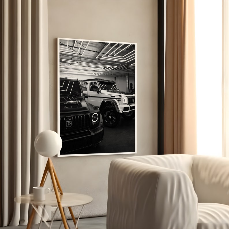 Iconic Mercedes G Wagon Poster Digital Download,printable Mercedes G ...