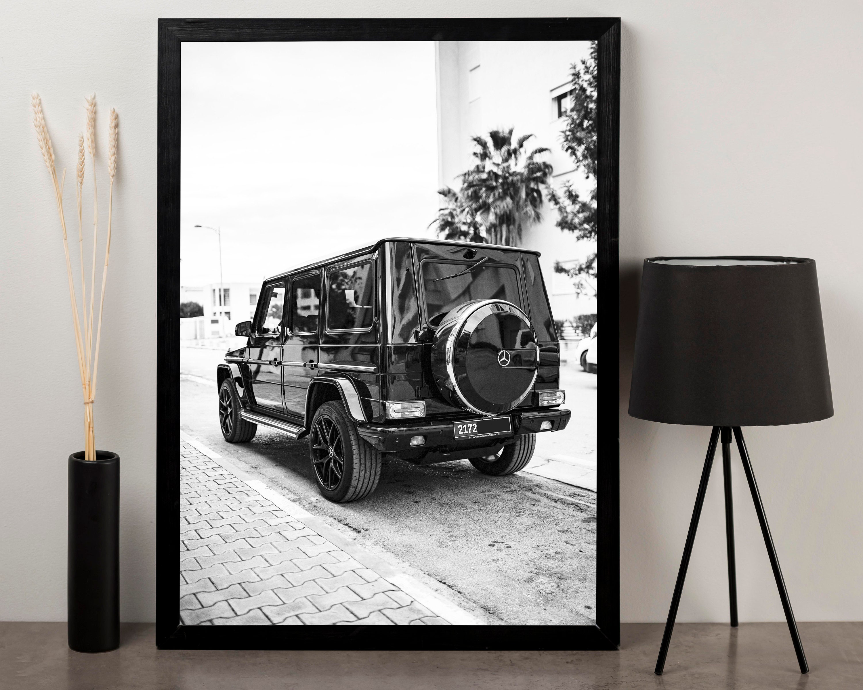 Mercedes G Wagon Rear View Poster Digital Download,mercedes G Class ...