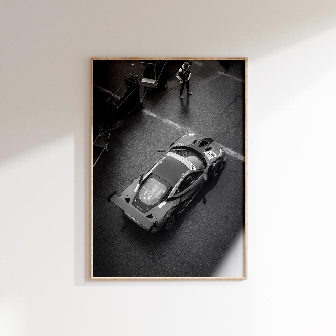Ferrari Racing Poster Digital Download,ferrari Wall Art,ferrari F8 ...