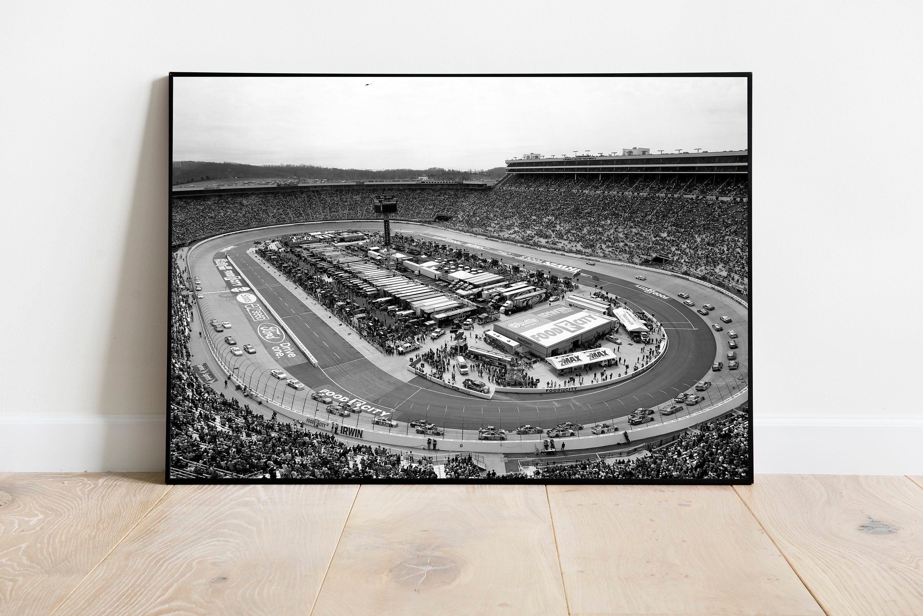 Nascar Race Track Print Digital Download,car on the Track Poster,black ...