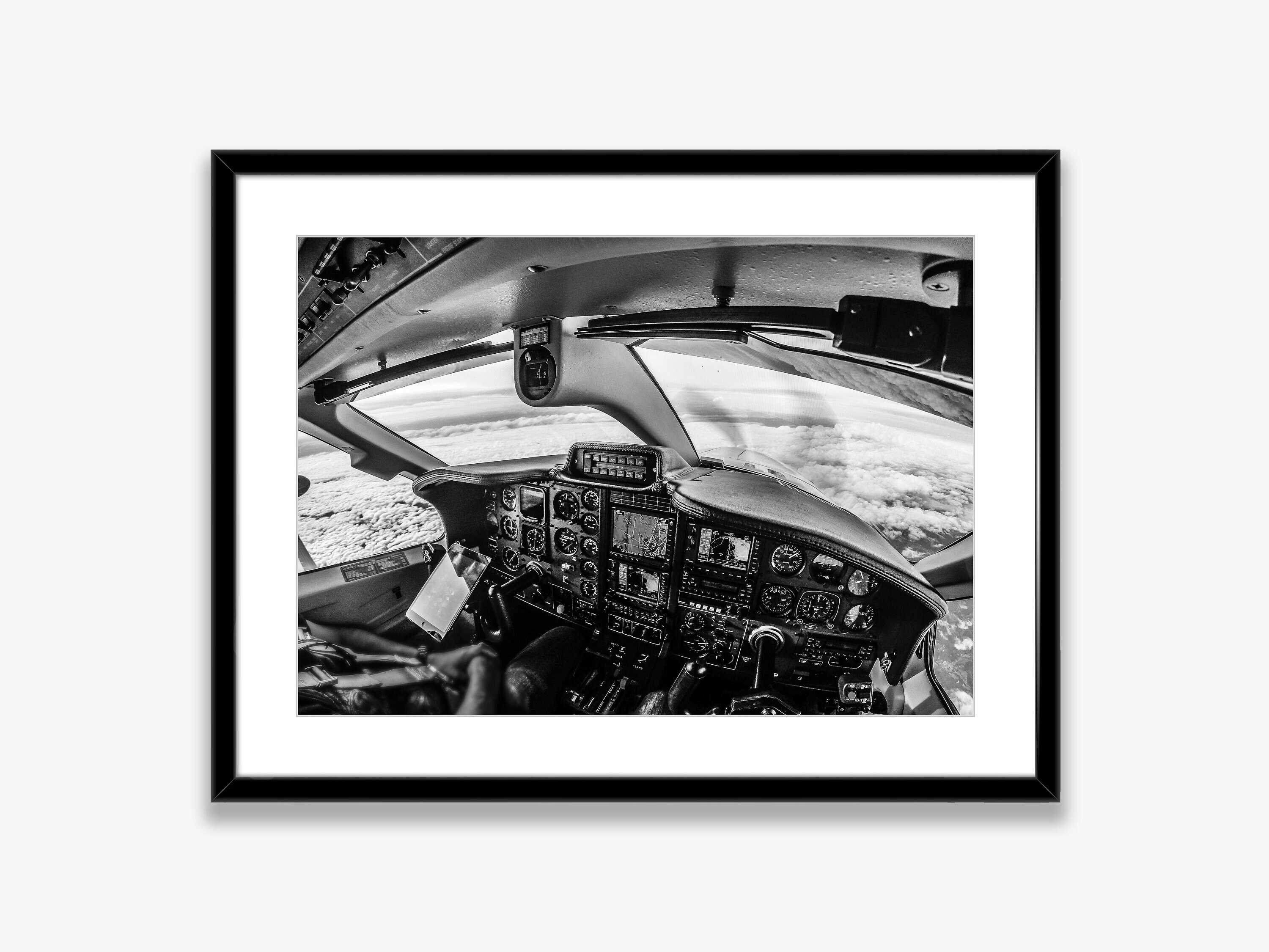 Airplane Cockpit Print Instant Downloadairplane Cockpit - Etsy
