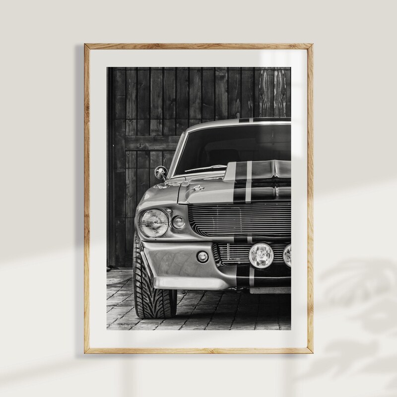 Muscle Car Print - Etsy