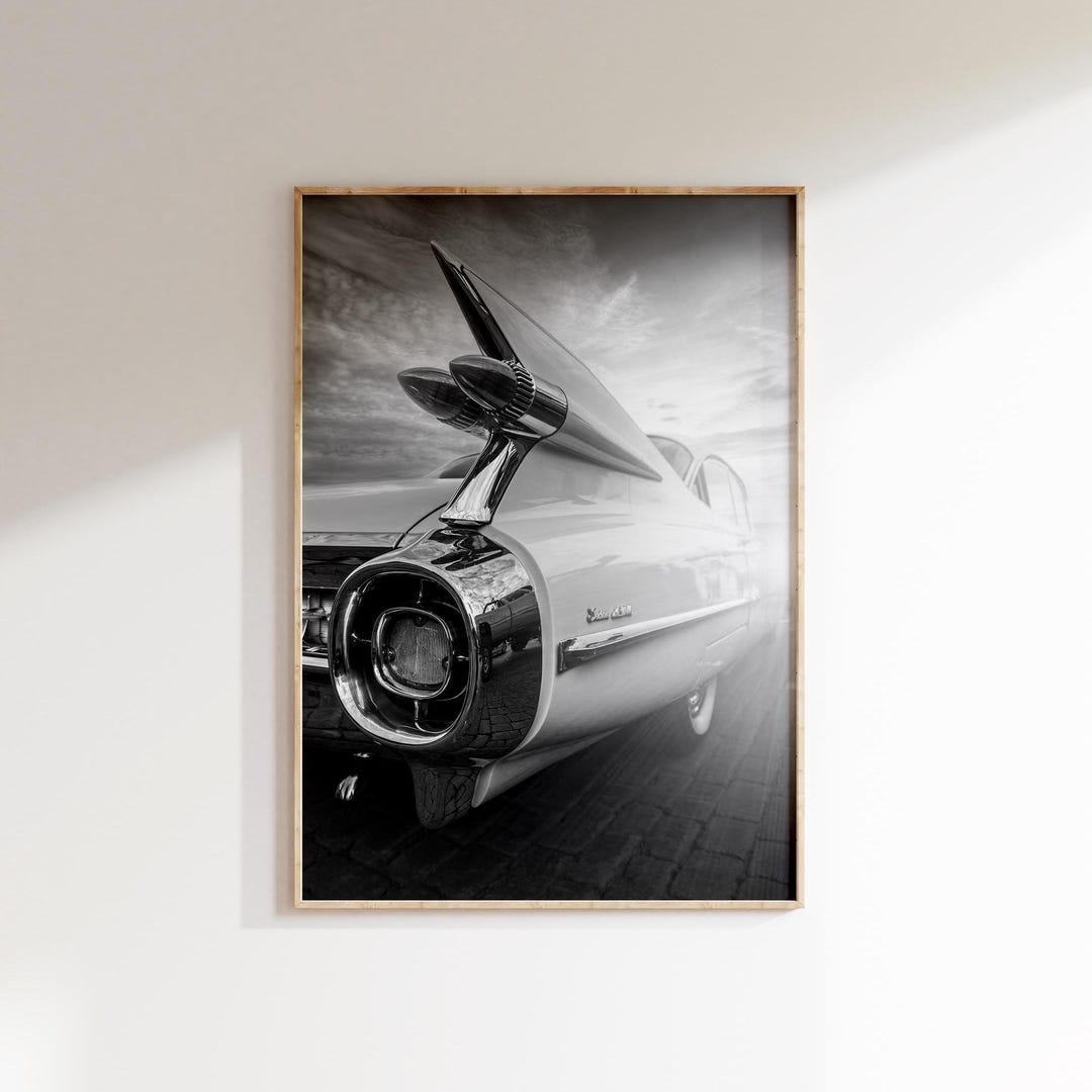 Printable Poster of 1959 Cadillac Sedan De Ville Digital Download ...