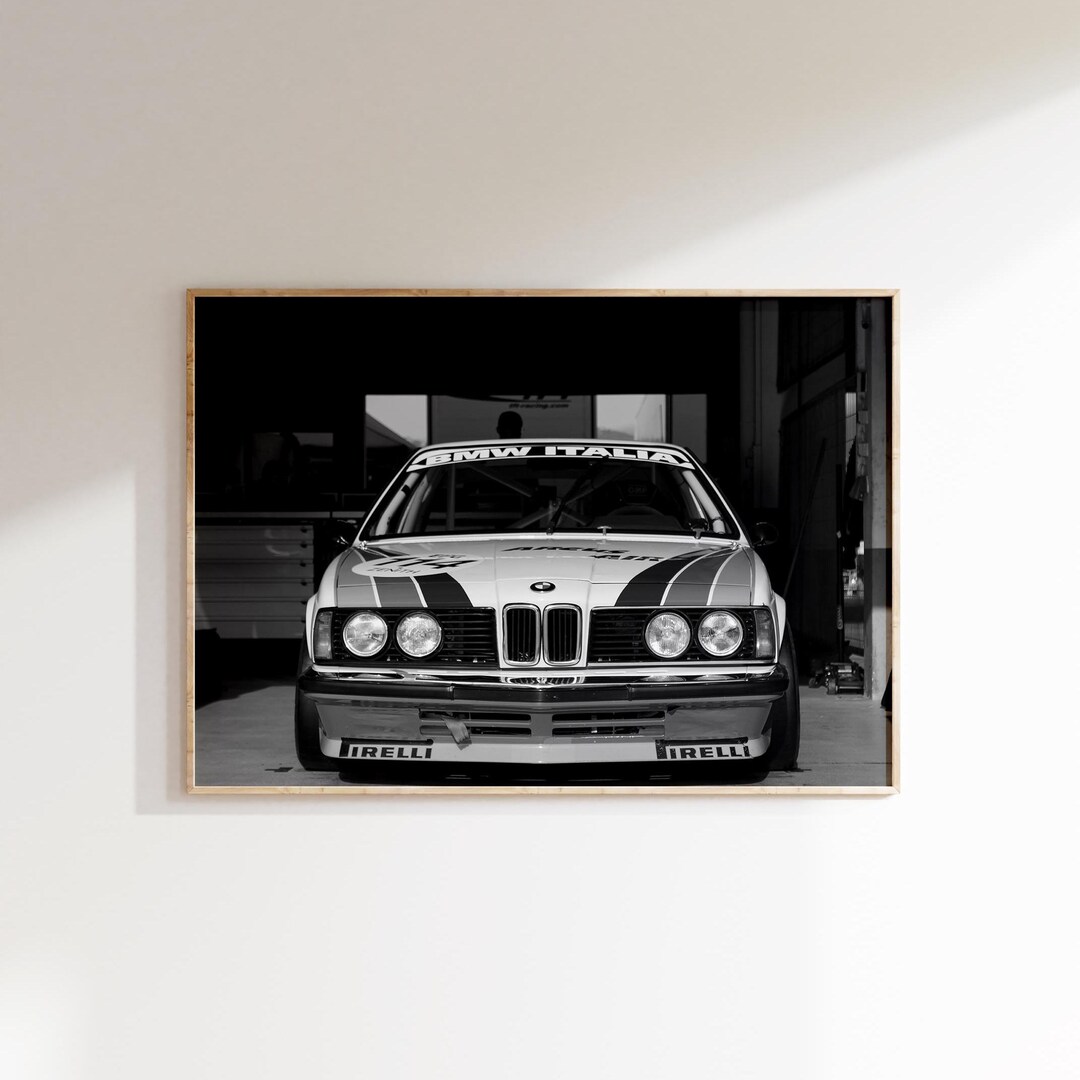 Black and White Vintage Bmw M5 Photo Poster Digital Download,bmw Race Car Print,bmw Wall Art ...