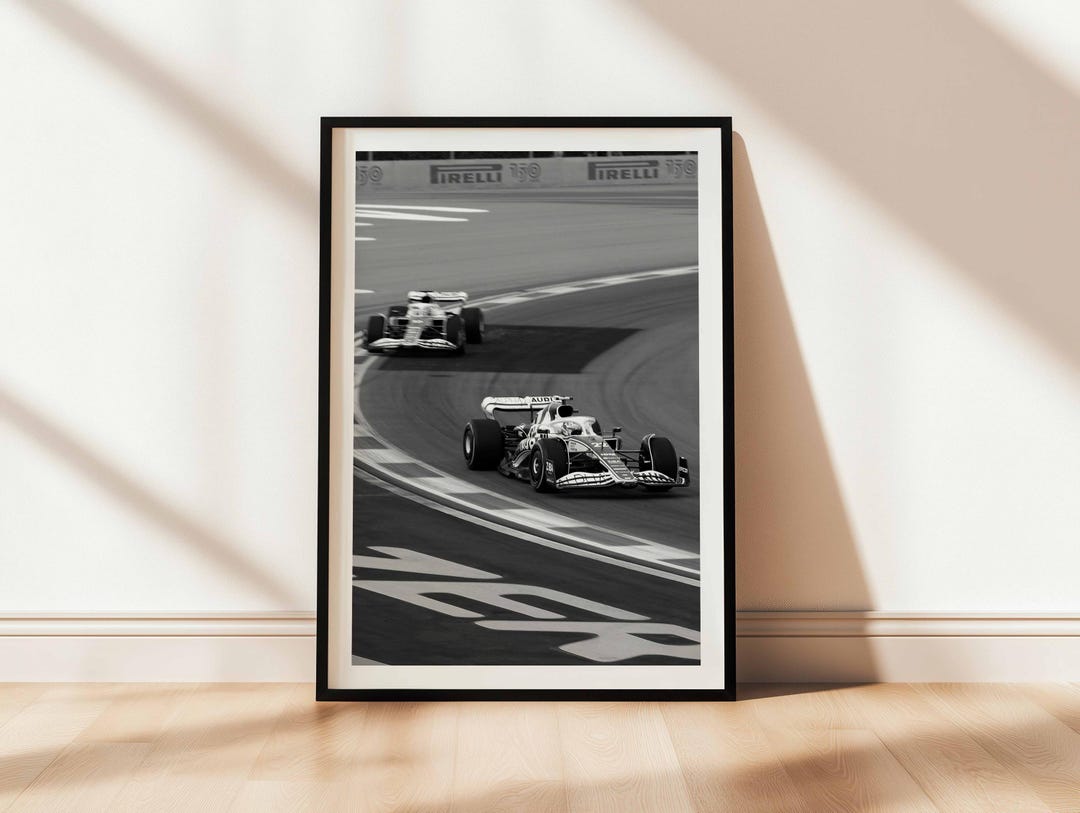 Formula 1 Racing Poster Digital Download,f1 Cars on the Track,formula 1 ...