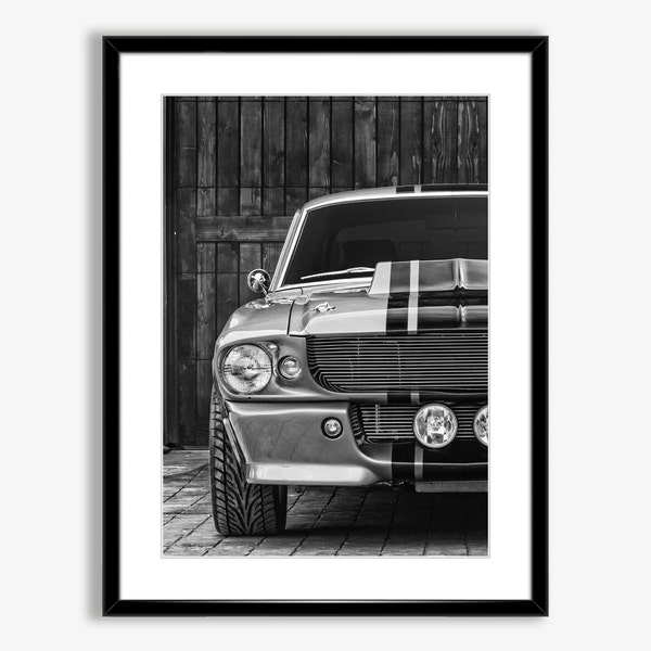 Muscle Car Print - Etsy